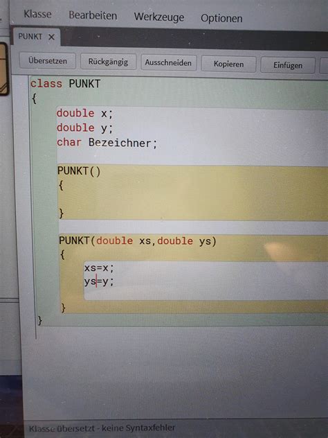 Bluej 2 Konstruktoren Computer Schule Technik