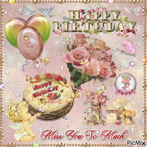  Image Happy Birthday Mom With Flowers