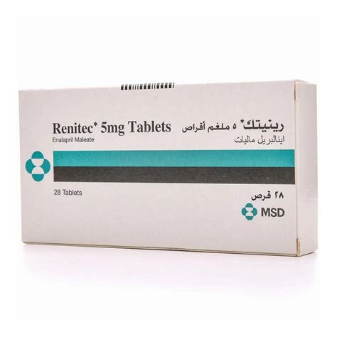 Renitec 5mg Tab 28s