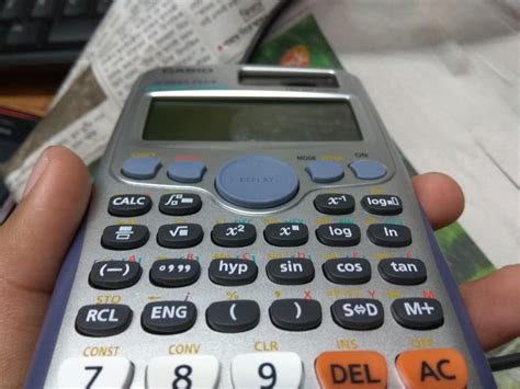 Interesting Fact The Power On Button On Casios Higher End Calculators Are Half Pressed By