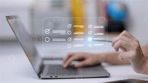 Questionnaire With Checkboxes Filling Survey Form Online Answer Questions Of Test 13068596