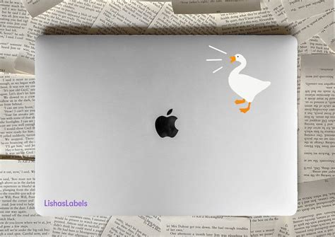 Untitled Goose Game Vinyl Sticker Etsy