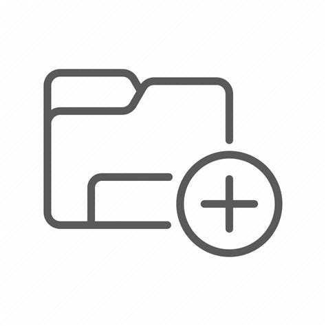 Add New File Folder Attach Icon Download On Iconfinder