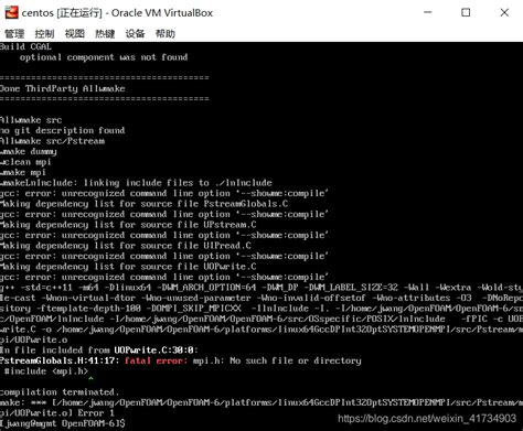集群系统centos7上openfoam6的安装 centos openfoam csdn博客