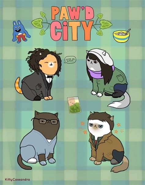 The Adorable Cat Themed Artwork Of Cassie Graus Barnorama