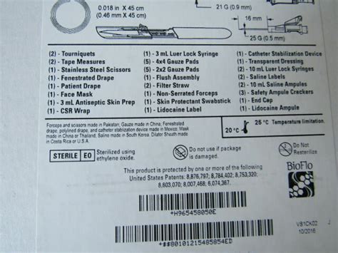 New Navilyst Medical 45 805 Bioflo Picc With Endexo And Pasv Valve Technology Intermediate Mst 45