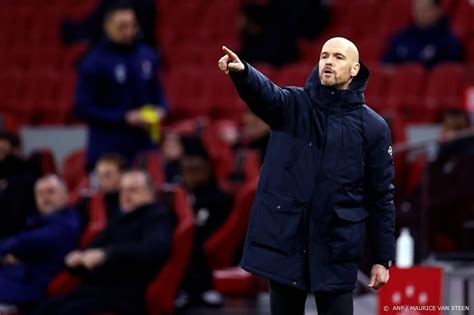 Trainer Ten Hag Ajax Heeft Slechtste Schema Van Eredivisie