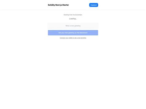 Solidity Nextjs Starter By Tomhirst A Undefined Template Built At Lightspeed
