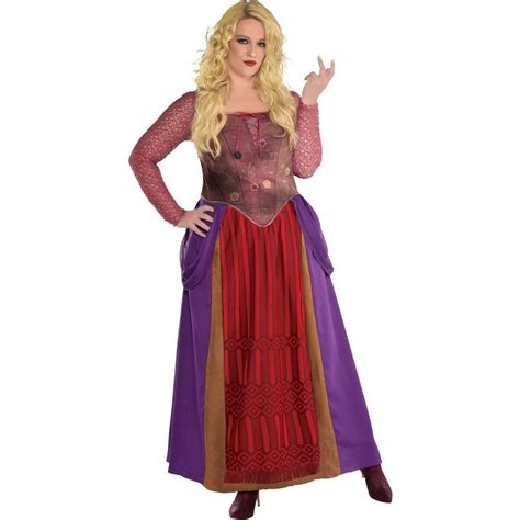 Adult Sarah Sanderson Costume Plus Size Disney Hocus Pocus Party City