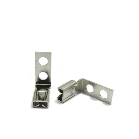 Black Metal L Bracket Custom Angle Bracket Small Angle Bracket With Two