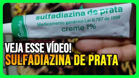 Sulfadiazina De Prata Pomada Retoedu
