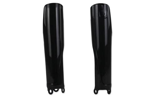 Polisport Black Lower Fork Guards 19 25 Crf250 Crf450