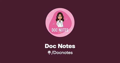 Doc Notes Tiktok Linktree