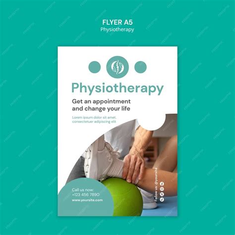 Free Psd Physiotherapy Template Design