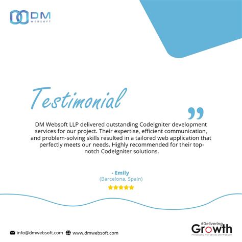Dmwebsoftllp Deliveringgrowth 10xgrowth Testimonials Review Photooftheday Trend Trending