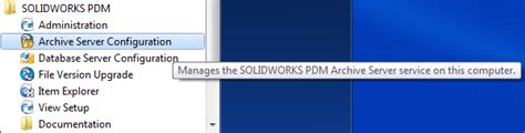 How To Backup The Solidworks Pdm Archive Server Settings
