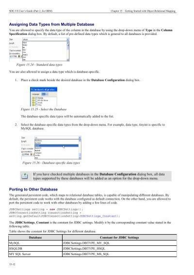 SDE VS Users Guide Pa