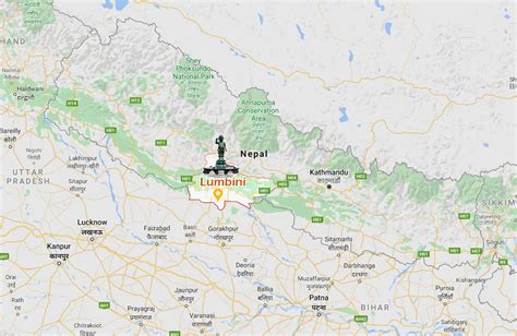 Map Of Lumbini Nepal Lumbini Province Vocow
