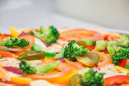 Free Photo Pizza Basil Piece Cake Salami Restaurant Hippopx