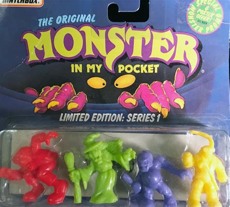 Monster In My Pocket Hamburger Robot