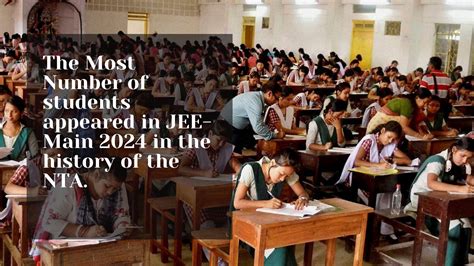 The Most Number Of Babes Appeared In JEE Main 2024 In The History Of The NTA