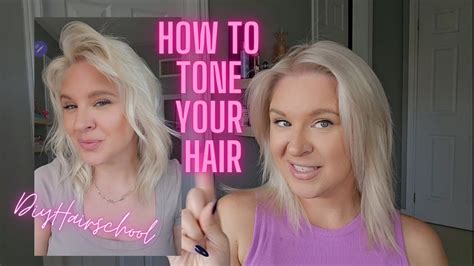 How To Tone Your Hair Understanding The Basics Of Toner Youtube