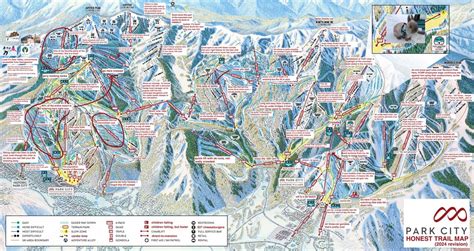 I Made An Honest Trail Map Of Park City Utah Rskiing