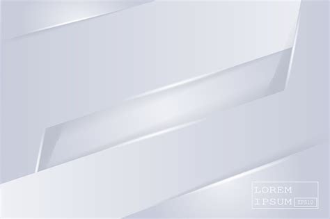 추상적인 기하학적 흰색과 회색 색상 소재 프레임 레이아웃 현대 기술 레이어 배경 0명에 대한 스톡 벡터 아트 및 기타 이미지 0명 3차원 형태 개념 Istock