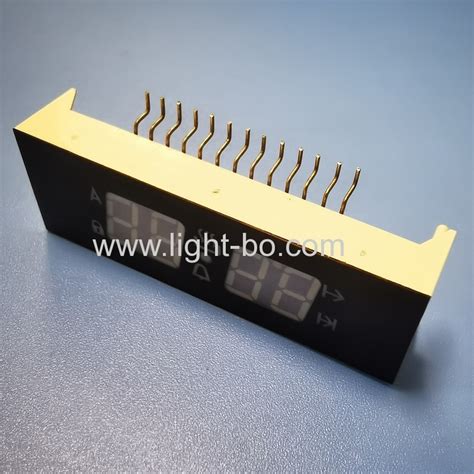 Ultra White Customized 4 Digit 7 Segment Led Display Common Anode For