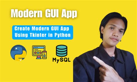 Create Modern Gui App Using Tkinter In Python By Akbarpratama Fiverr