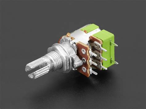 Panel Mount 10k Dual Linear Potentiometer W On Off Switch 10k Dual Linear W Switch Buy In