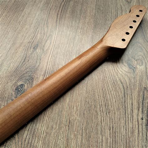 Telecaster Compatible Roasted Maple Pro Guitar Neck Satin 22 Fret