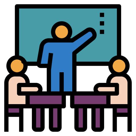 Classroom Education Learning Student Teacher Icon