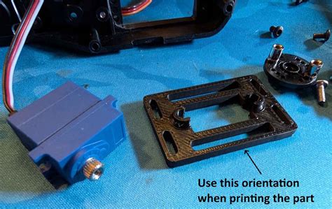 Servo Bracket For Cross Rc Ut4 Pro Rc Tnt