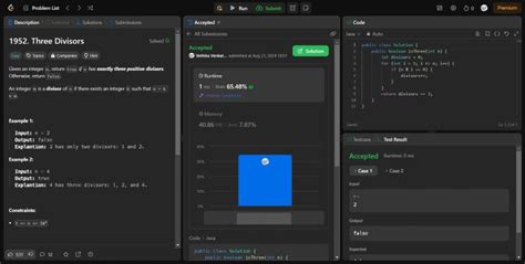 Vethika Venkatraman On Linkedin Day 2750 Problem Three Divisors☘️