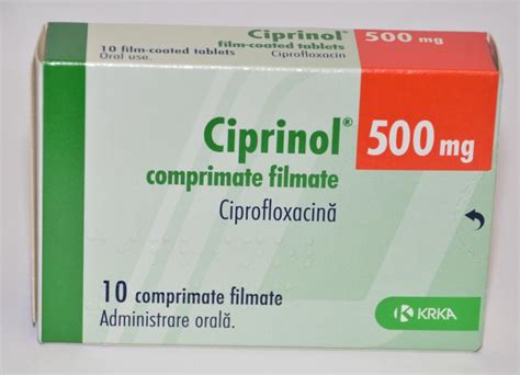 Ciprinol 500mg Tabs 10s Country Medical Pharmacy