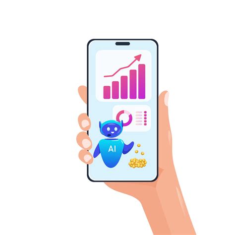 Robot Ai Sales Improvement Trading Bot Stock Trading Concept Artificial Intelligence Abstract