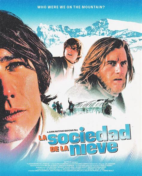 La Sociedad De La Nieve 2023 Poster Design By Filipa Gomes La