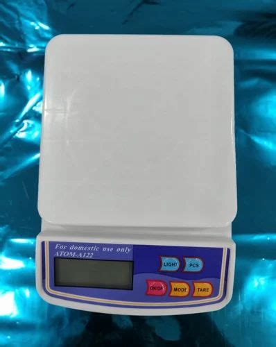 Atom A122 Electronic Weighing Scale For Jewellery Shop 10 Kg At ₹ 235