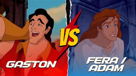 Gaston Vs Adam Tão Parecidos E Ao Mesmo Tempo Tão Diferentes Fm