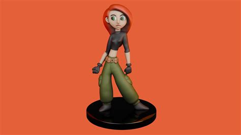 🎨 Kim Possible・ Stl File For 3d Printing・cults