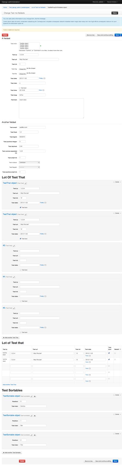 Bootstrap Your Django Admin In 3 Minutes Python Javascript Django