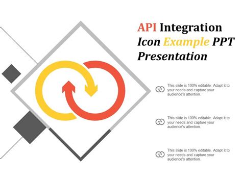 Api Integration Icon Example Ppt Presentation Presentation Graphics
