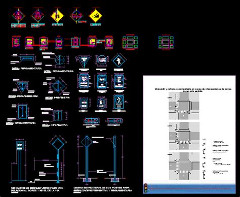 Semáforo En Dwg 101 29 Kb Librería Cad