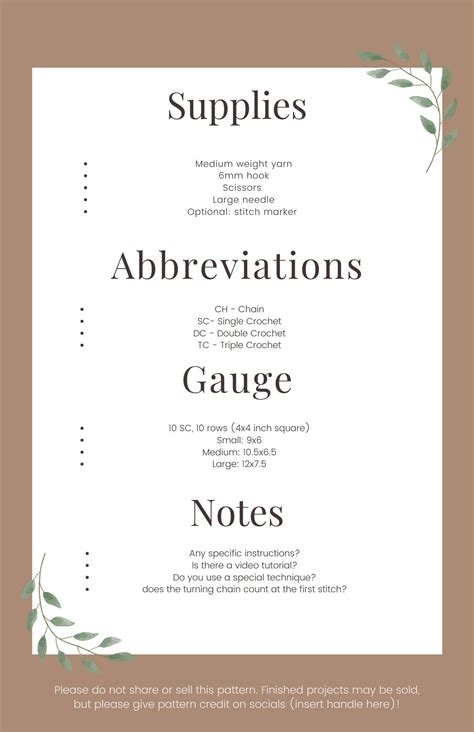 How To Read A Crochet Pattern Bags By Bento