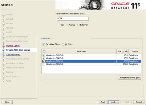 My Oracle Database Oracle 11g R211203 Grid Infrastructure Installation On Solaris 10 X86