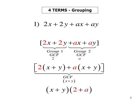 PPT FACTORING RULES PowerPoint Presentation Free Download ID 3303910