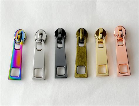Classy Nylon Zipper Pulls Size 5 Pack Of 5 Etsy