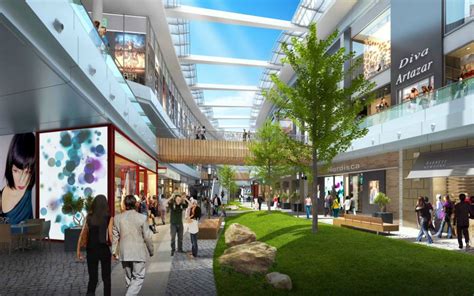 Outdoor Shopping Center Design