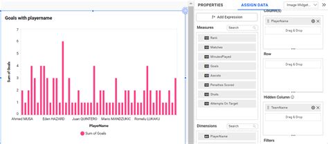 Column Chart Embedded Bi Visual Bold Bi Documentation